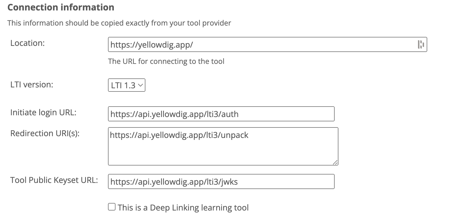 Guide to Installing Yellowdig in Jenzabar with LTI 1.3 [FOR ...