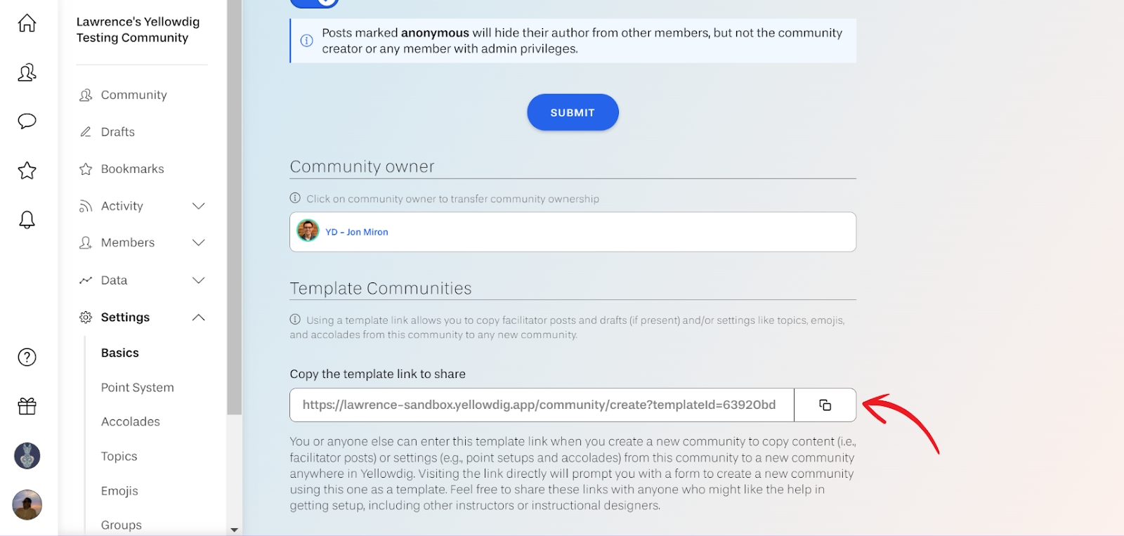 Create a New Yellowdig Community – Yellowdig
