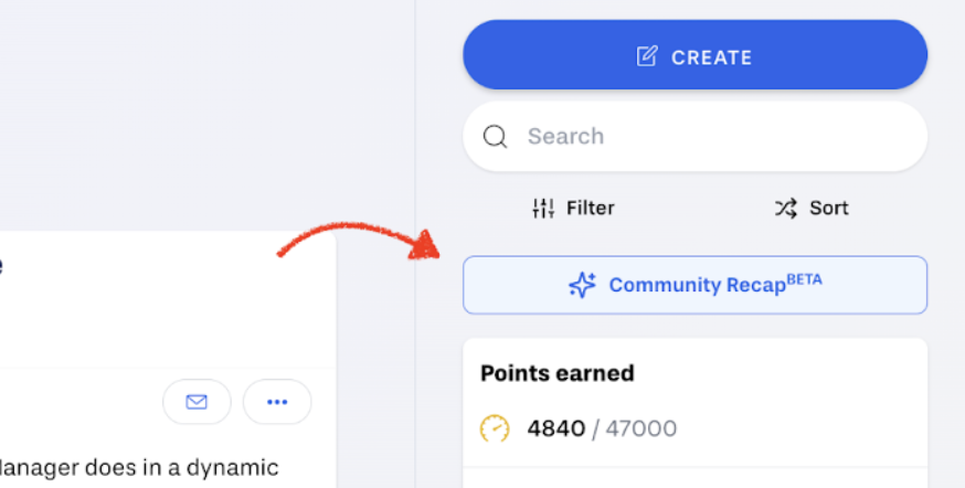 Community Recap Feature – Yellowdig